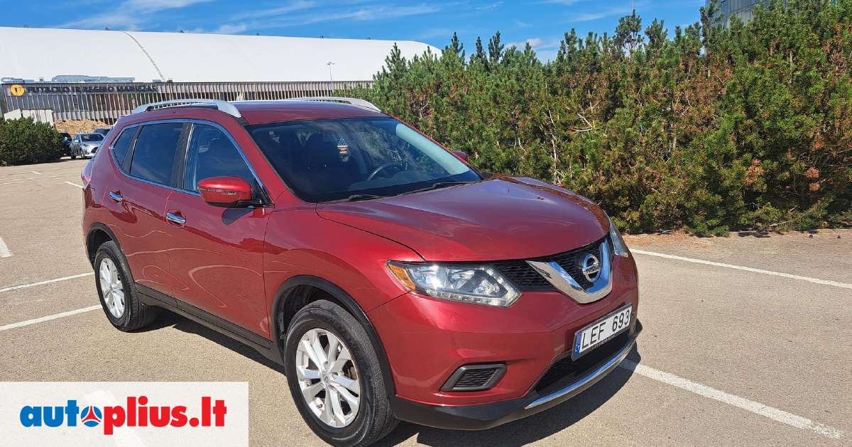 Nissan Rogue, 2.5 l., visureigis / krosoveris 2016-07 m., | A31263202