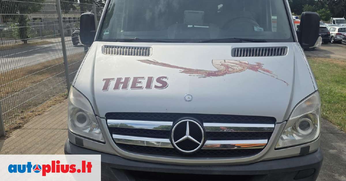 Mercedes-Benz Sprinter, 2.2 l., keleivinis mikroautobusas 2011-12 m ...