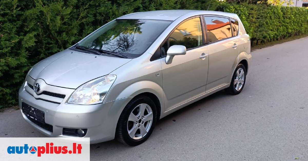 Toyota Corolla Verso 2 2 L Vienat ris 2007 06 M A31411310 Toyota Corolla Verso 2 2 L Vienat ris 2007 06 M A31411310
