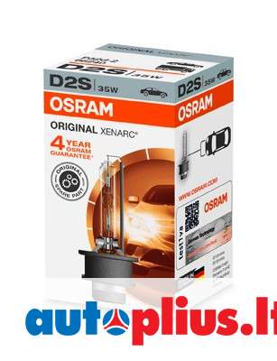 PHILIPS, OSRAM D1S, D2S, D3S, D4S, H7 lemputes automobiliui | A4710774