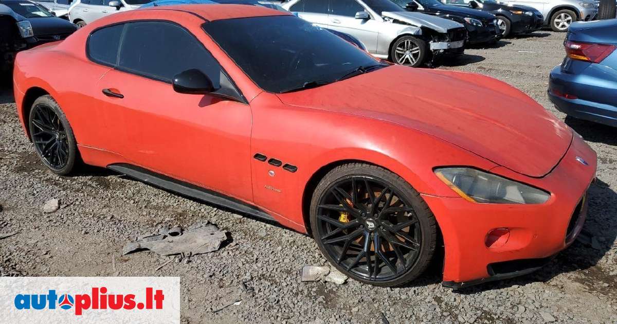 Maserati Granturismo Maserati Granturismo S 2011 Metų Rwd Jav Modelio