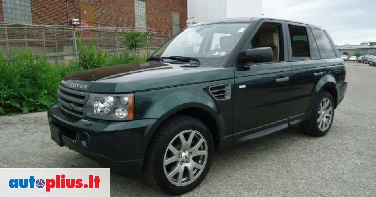 Land Rover Range Rover Sport 103 000 myliu rida 2008 m., | A5446169