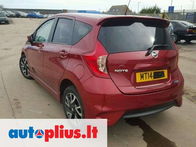 Nissan Note dalimis. Note 2014 tekna kameros veidrodeliuose navigacija ...