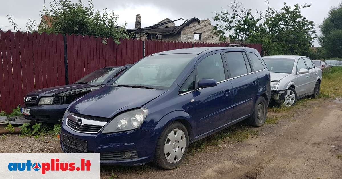Opel Zafira, 88kw EUROPA, Automobilis parduodamas dalimis galime ...