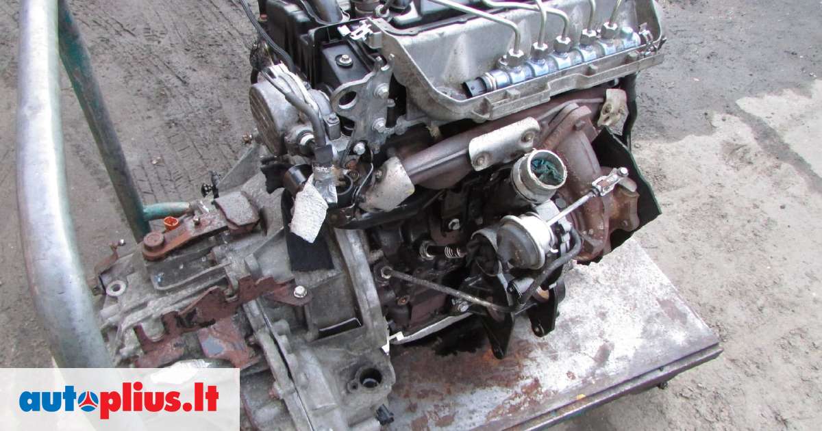 Renault Master, G9U650, Renault master 2 5 dci g9u 650 pilnas variklis ...