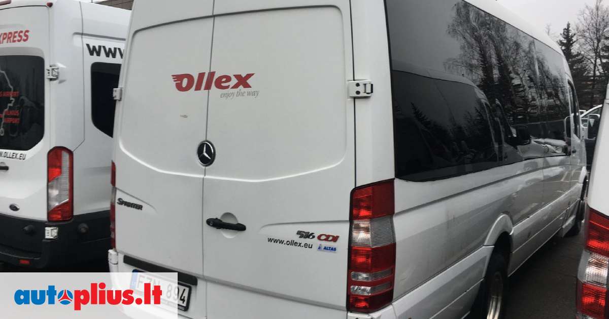 Mercedes-Benz Sprinter Altas, keleivinis mikroautobusas 2012-03 m ...