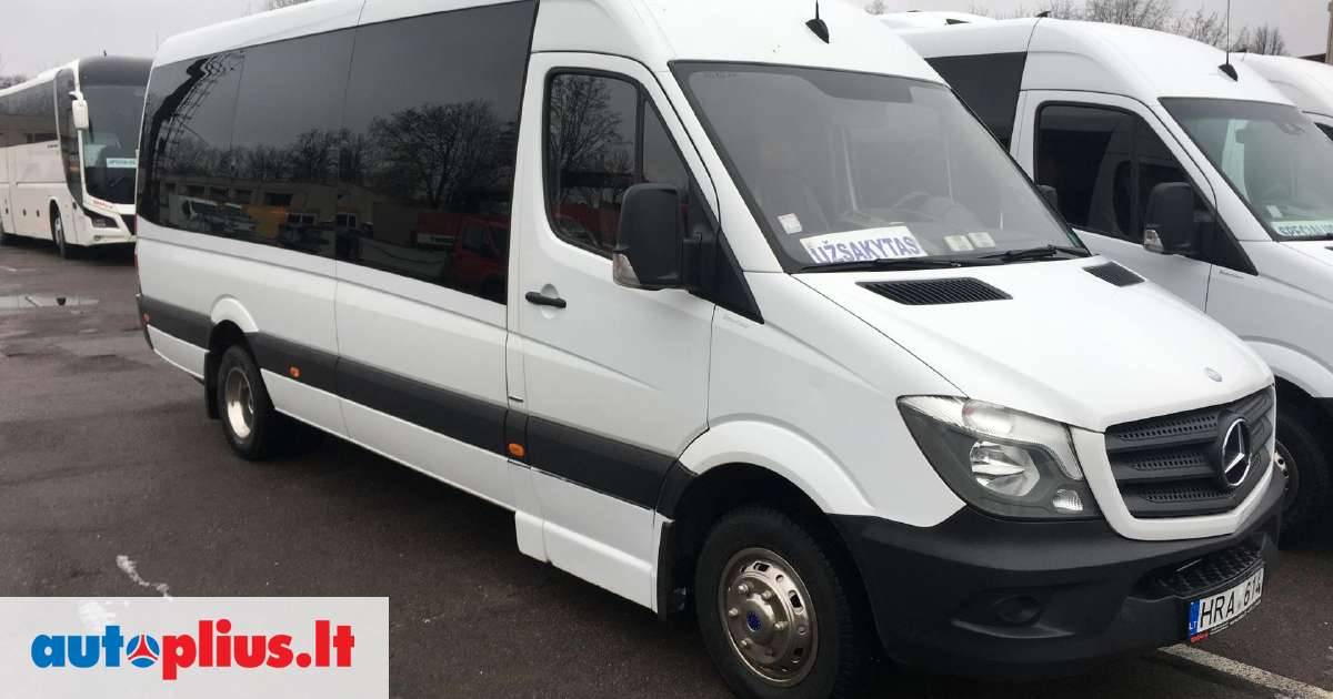 Mercedes-Benz Sprinter 516 Altas, keleivinis mikroautobusas 2015-04 m ...