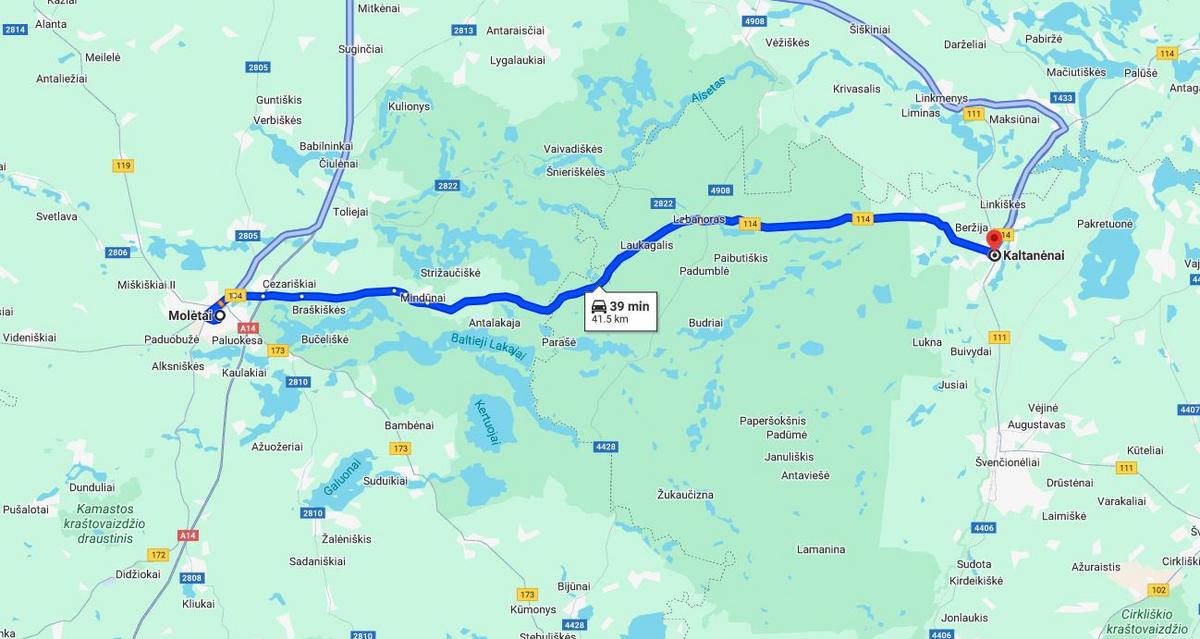 Lietuvos keliai, kurie vairuotojui leis pasimėgauti posūkiais, o keleiviams – vaizdais ...