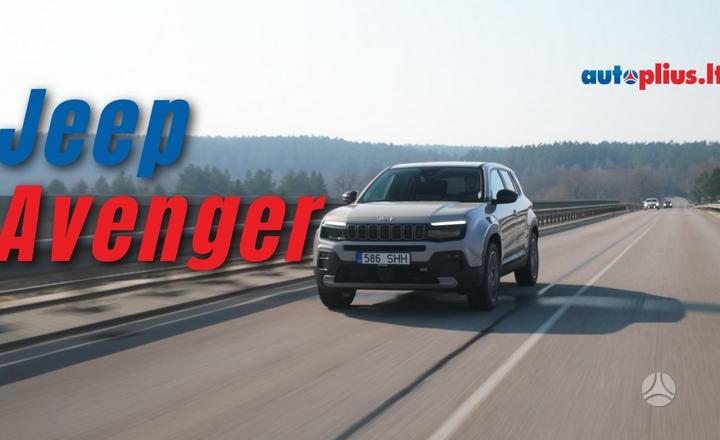 Jeep Avenger apžvalga (2022 - 2025 m.) | Autoplius.lt