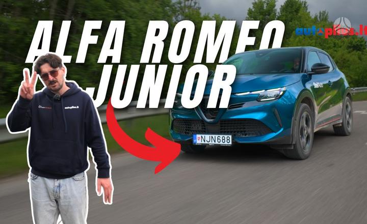 Alfa Romeo Junior apžvalga (2024 - 2025 m.) | Autoplius.lt