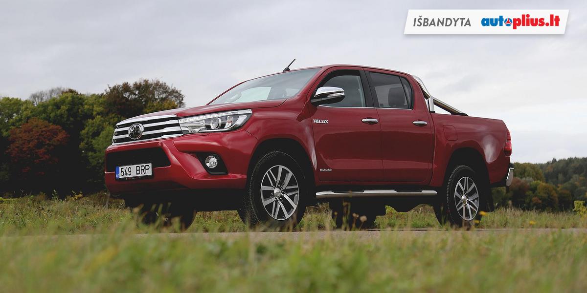 Nesunaikinamo pikapo genai užkoduoti „Toyota Hilux“ DNR | Autoplius.lt